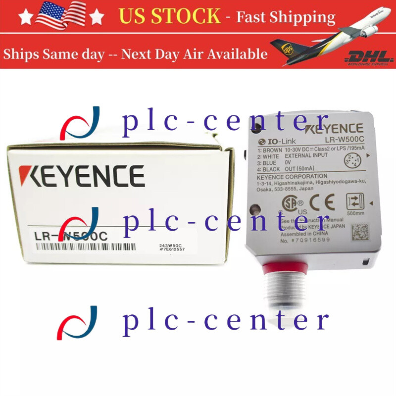 Keyence LR-W500C Full-Spectrum Photoelectric Sensor 30-500mm ...