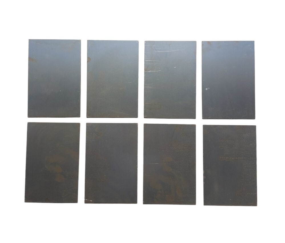 18 GUAGE STEEL SHEET METAL COLD ROLLED 8" X 12" 8 pack | eBay