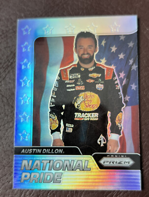 2022 Panini Prizm NASCAR Racing AUSTIN DILLON *National Pride Silver ...