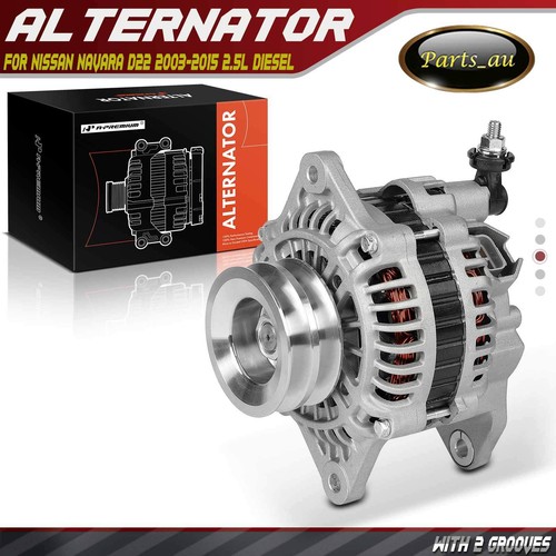 Alternator for Nissan Navara D22 2003-2015 2.5L 3.3L YD25DDTI VG33E ...