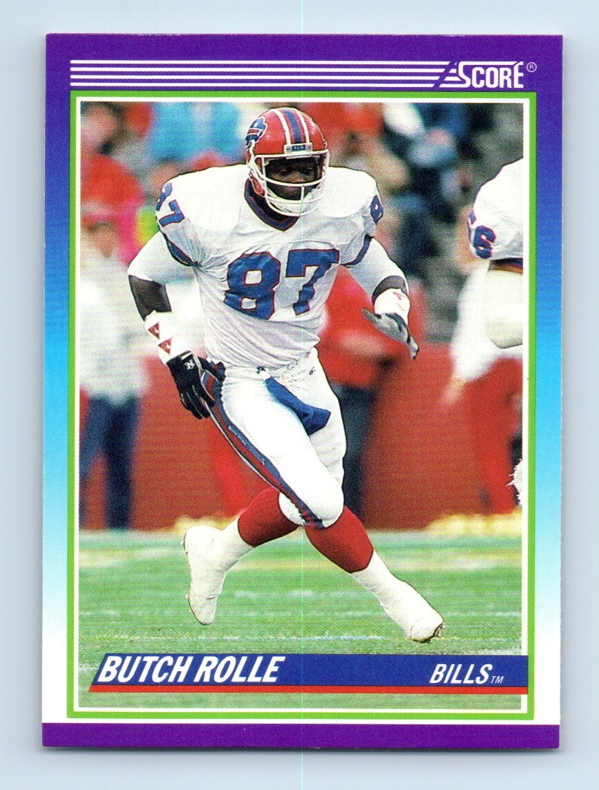 1990 Score Butch Rolle Rookie Buffalo Bills #456 | eBay
