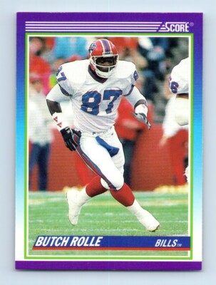 1990 Score Butch Rolle Rookie Buffalo Bills #456 | eBay
