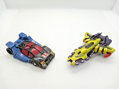 2006 HASBRO TRANSFORMERS CYBERTRON MINICON CLASS SUNSTORM VS CHECKPOINT ...