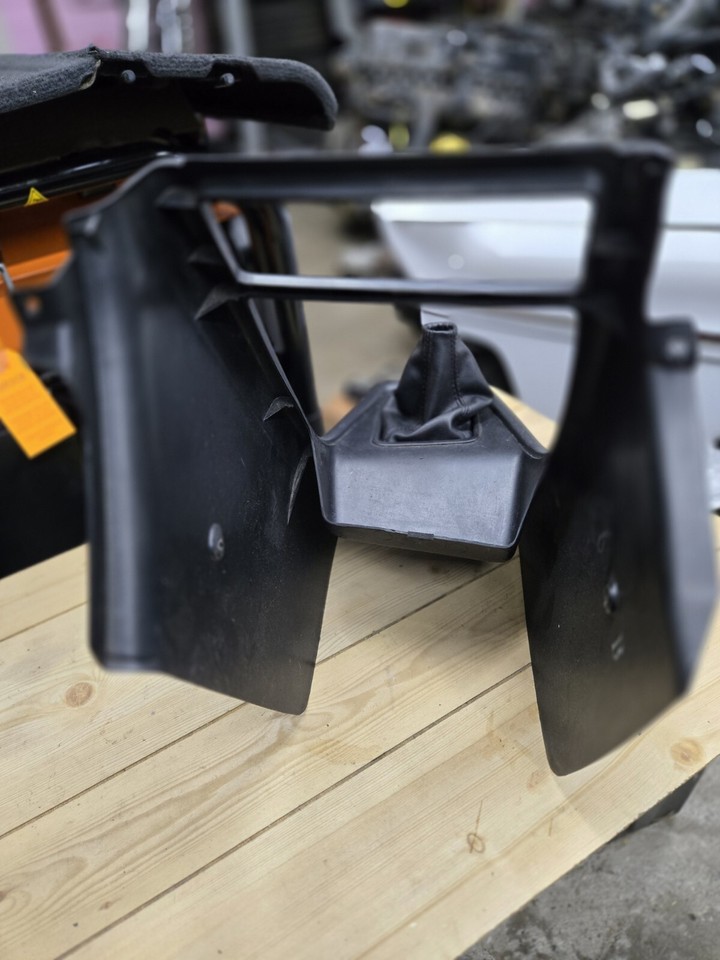 88-91 Honda Crx EF OEM center shift shifter console & shift boot -BLACK ...