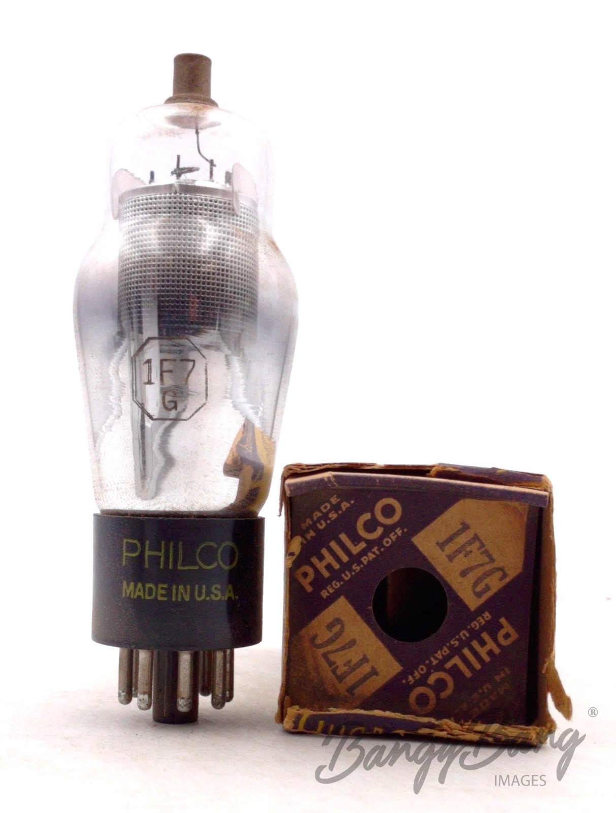 Vintage Philco 1F7G Twin Diode Sharp Cutoff Pentode Audio Vacuum Tube ...