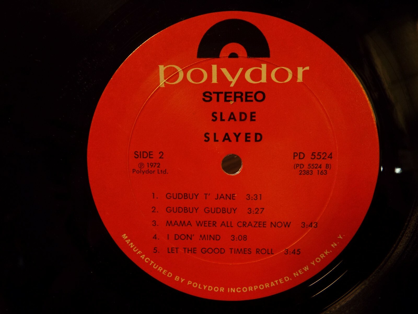 SLADE SLAYED? 1972 GLAM ROCK LP VINYL ALBUM | eBay