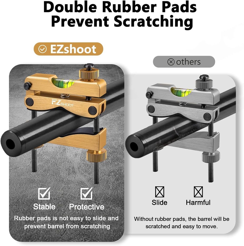 Scope Mounting Kit Universal Magnetic Rifle Scope Bubble Leveling Tool ...