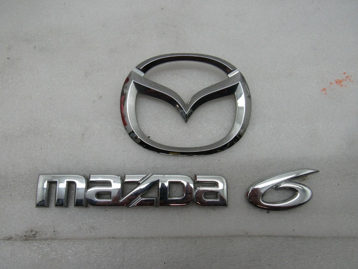 2005 Mazda 6 Emblem Sticker