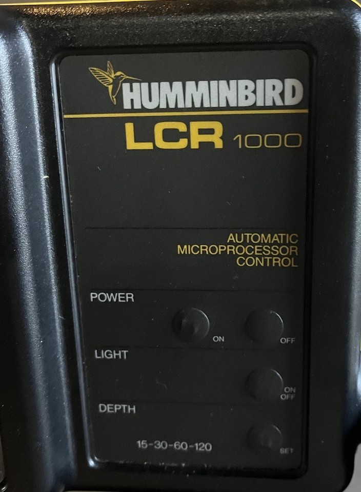 Hummingbird LCR 1000 Portable Fish / Depth Finder untested for parts ...