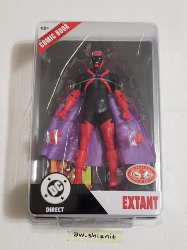 DC Direct EXTANT Zero Hour McFarlane Platinum Red Page Punchers Comic ...