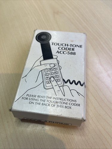 Vintage Touch-Tone Coder ACC-588 Code-A-Phone | eBay