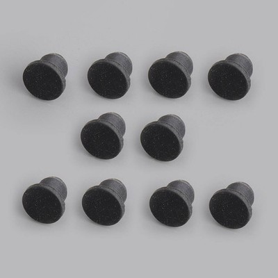 10x Black Rubber Bleed Nipple Screw Covers Bleed Cover Grease Caps Dust ...