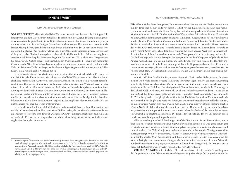 Morris, A Warren Buffett Und Charlie Munger - Auf Den Punkt (UK IMPORT ...