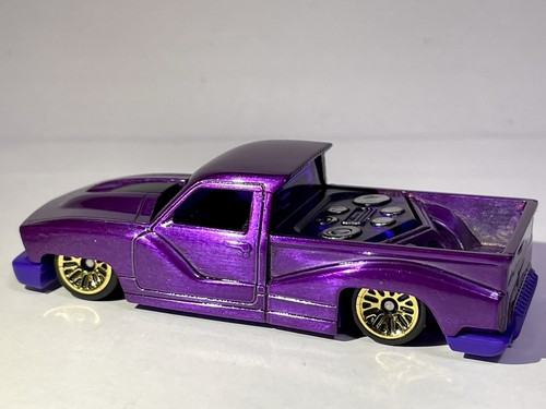 Hot Wheels BOUNCE’N BASS CUSTOM MADE SPECTRAFLAME PURPLE , Custom Mini ...
