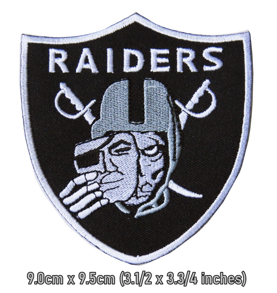 Oakland RAIDERS🏈Football PATCHES Embroidery-NFL-logo iron&Sewing on ...