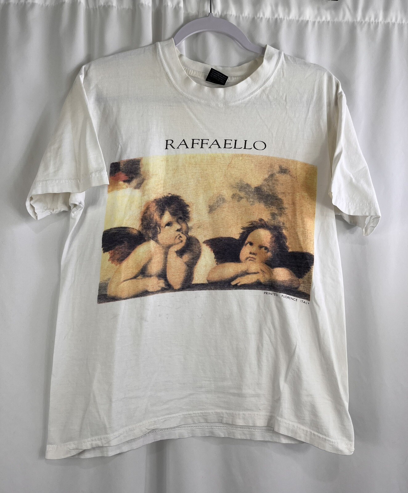 Vintage Raffaello Sanzio Sistine Madonna Cherubs Ange… - Gem