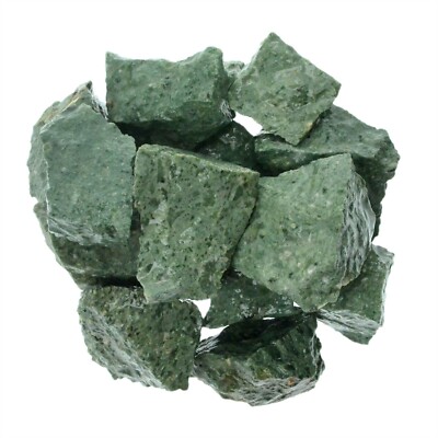 1 lb Green Volcano Rough Stones - Jewelry Making Craft Rocks Tumbling ...
