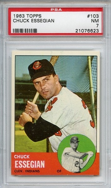 1963 Topps - #103 Chuck Essegian for sale online | eBay