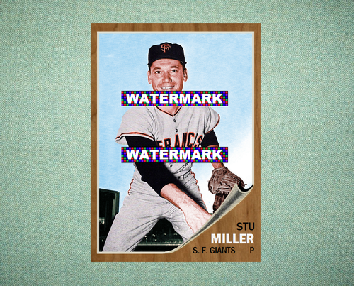 Stu Miller San Francisco Giants 1962 Style Custom Baseball Art Card | eBay