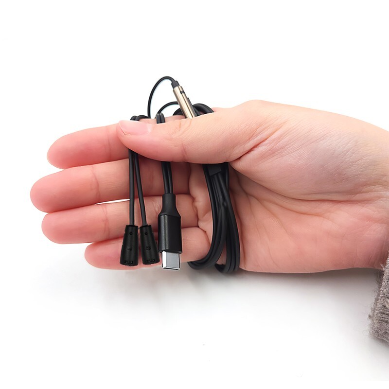 USBC TYPEC Audio Cable with Mic For Sennheiser IE8i IE80 IE80i IE8 ...