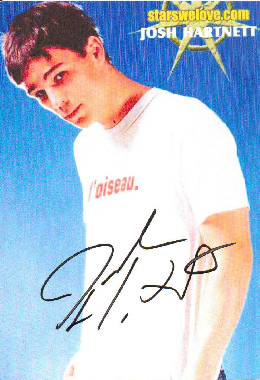 JOSH HARTNETT - Actor - Pearl Harbor / Halloween H2O - Autograph Photo ...