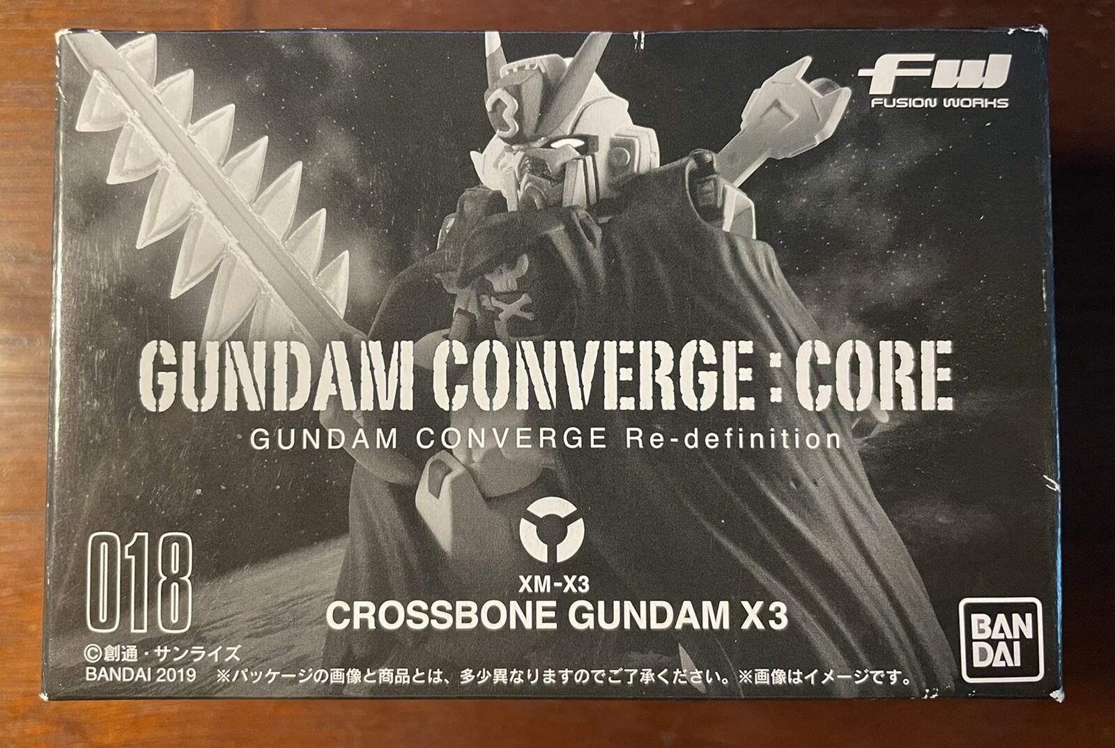 FW Gundam Converge Core 018 Crossbone Gundam X3 XM-X3 Premium Bandai ...
