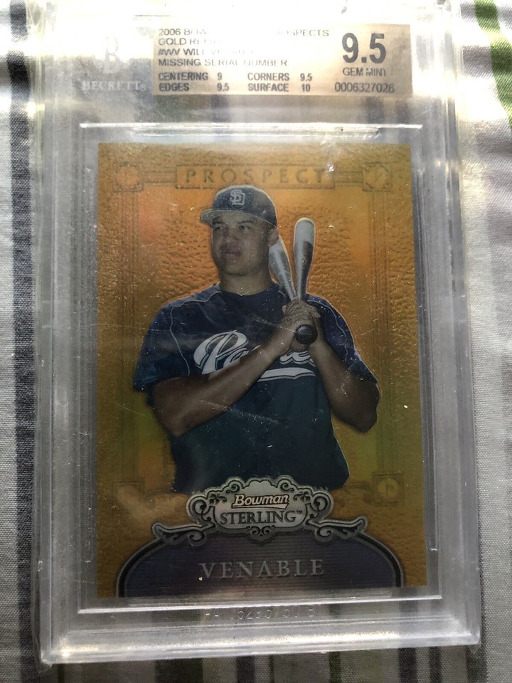 2006 Bowman Sterling Prospects Gold Refractor Will Be able | eBay