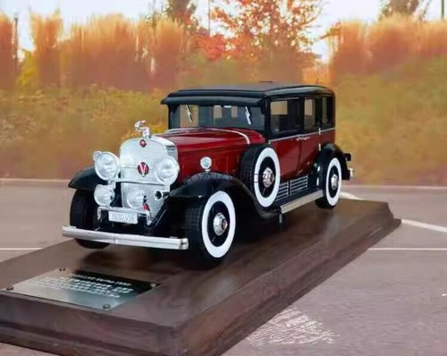 Cadillac for V16 Series for 452A 1930 vintage car red 1:18 Pre-built ...