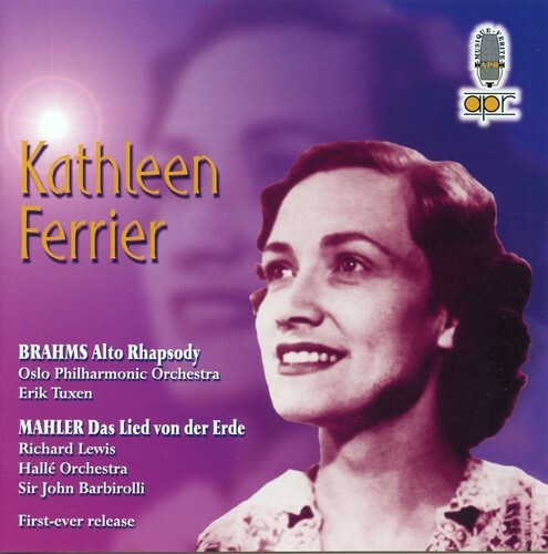 Kathleen Ferrier Sings by Brahms / Mahler / Ferrier / Lewis ...