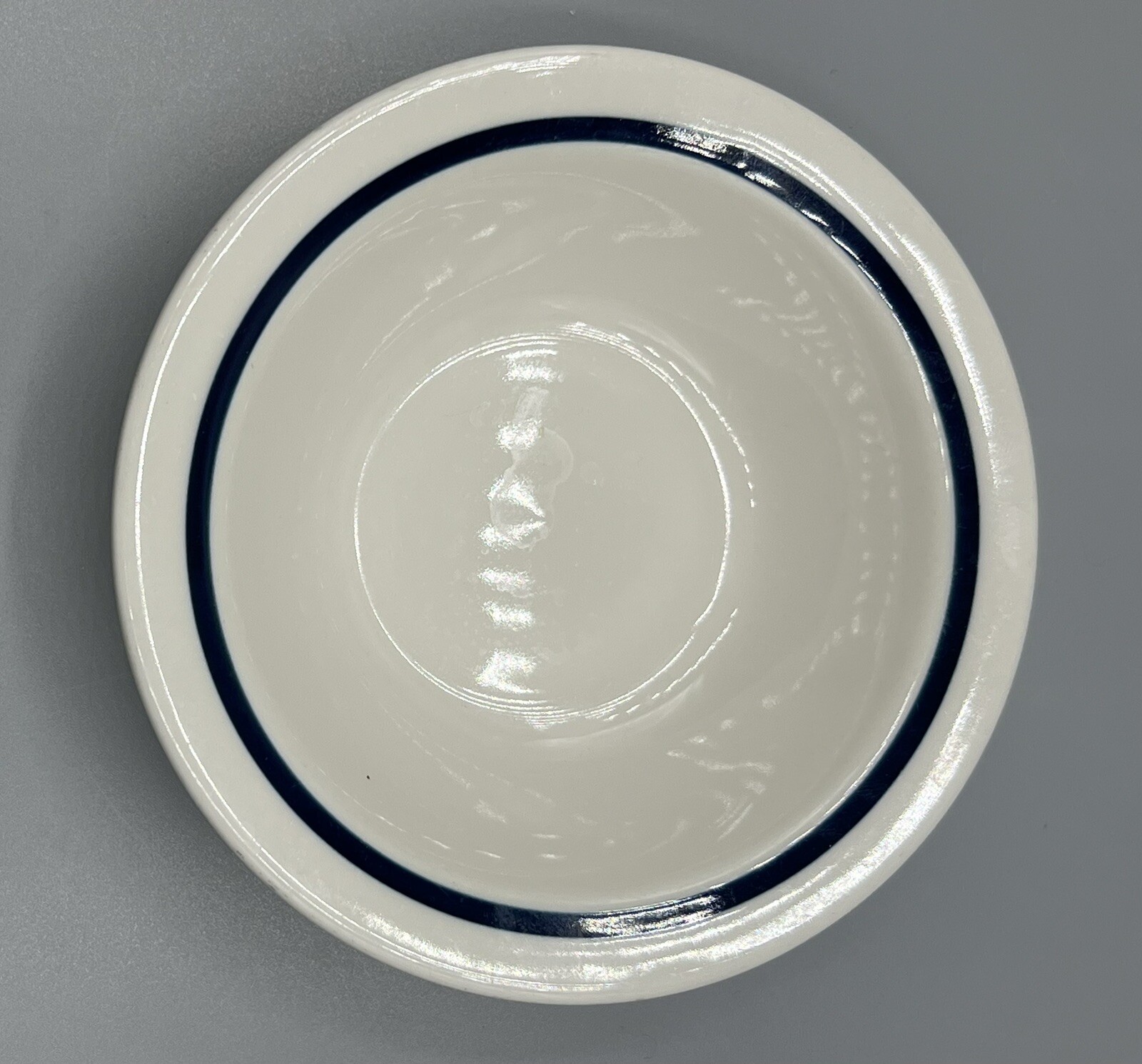 Vintage Tuxton 4.5" Fruit Dessert or Sauce Bowl Off White & Blue Restaurant Ware | eBay