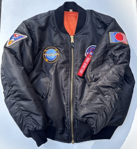 Logic "The Incredible True Story" Tour Adult Small Navy Blue Bomber ...