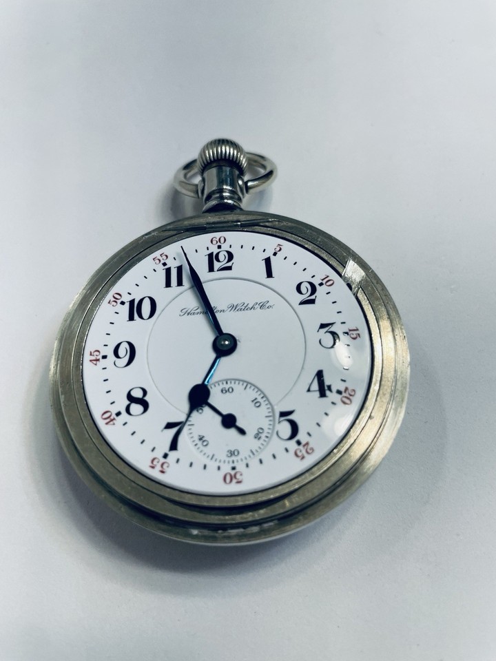 Hamilton 944 Pocket Watch, 18s 19j in a Swing out Display Back Case 🫣🤫🤫 ...