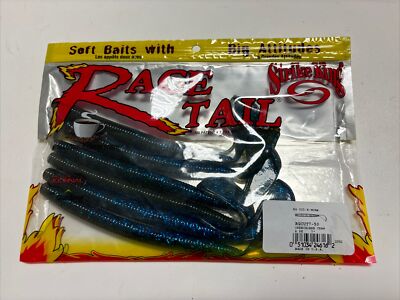 Strike King Rage Tail Rg Cut-r-worm 7” Okeechobee Craw | eBay