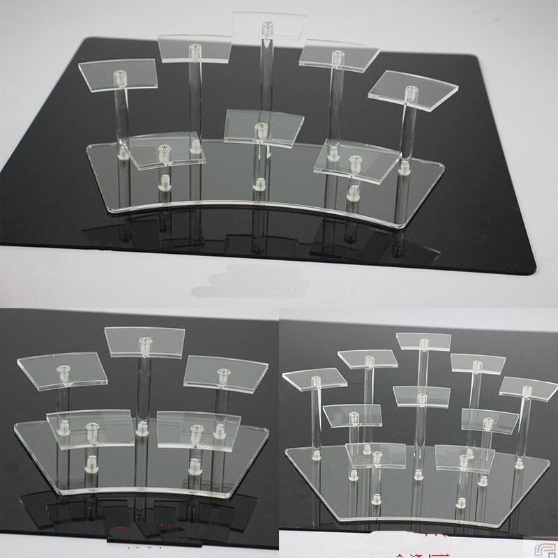 Acrylic Clear Stand Model Doll Toy Ornament Display Holder Rack ...