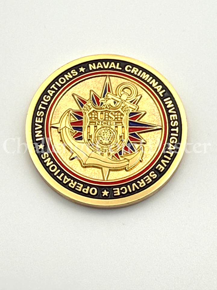 F57 NCIS National Security Directorate Analytic Division Challenge Coin ...