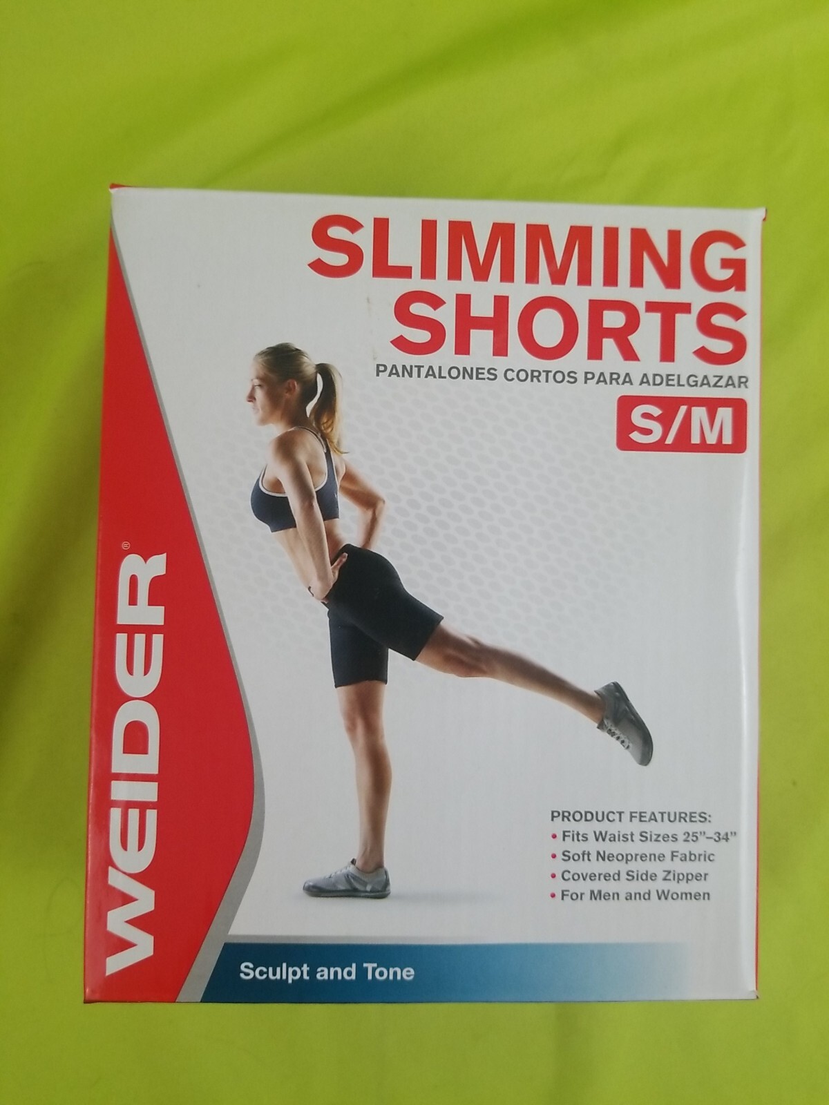 Weider Slimming Shorts Sculpt Tone Work out Weight Loss Size Small/medium S/m for sale online | eBay