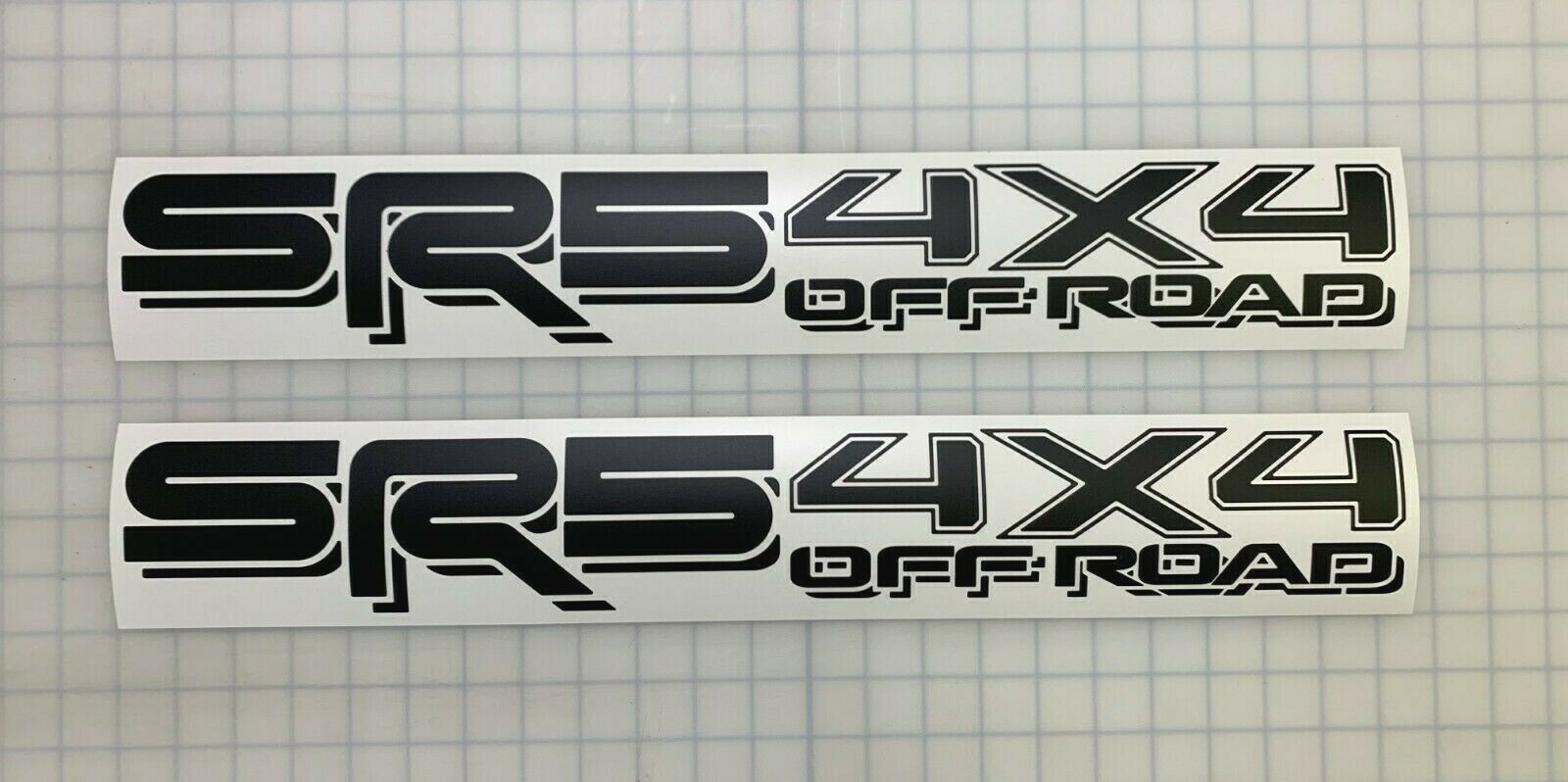 Set of 2: SR5 4X4 off road decal sticker fits Toyota Tacoma Tundra ...