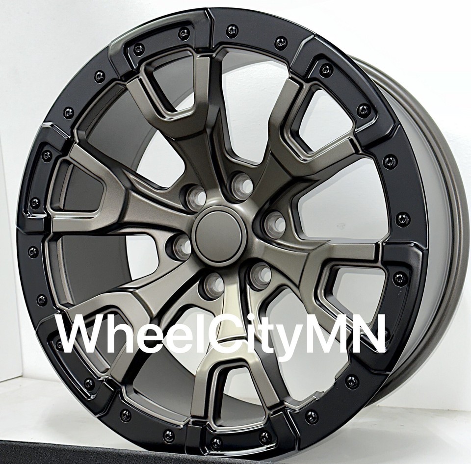 20" black bronze OE Bronco Raptor replica wheels fits 2004 2023 Ford ...