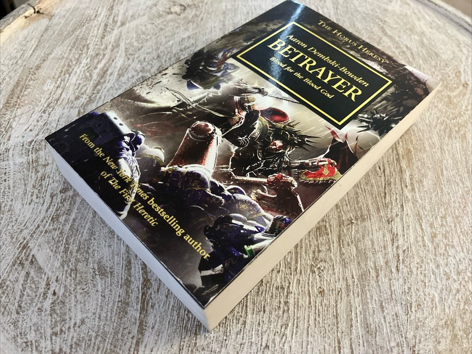Warhammer The Horus Heresy Betrayer Paperback Book 24 | eBay Australia