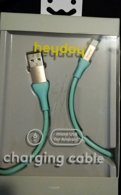 Heyday Charging Cable Micro USB for Android 6ft for sale online | eBay