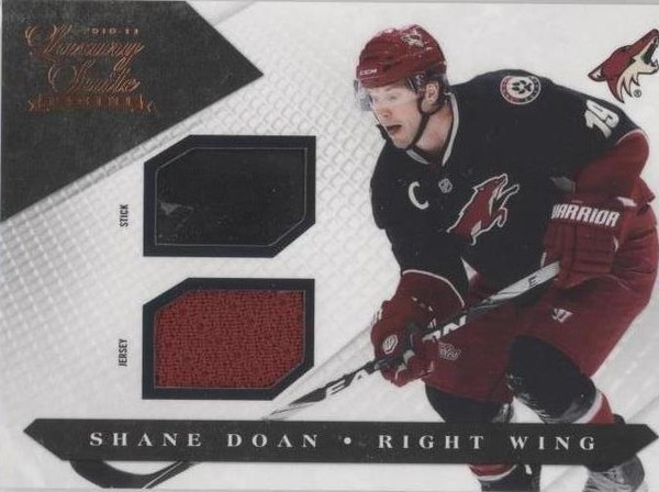 2010-11 Panini Luxury Suite - Jersey Jersey/Stick #54 Shane Doan /100 ...