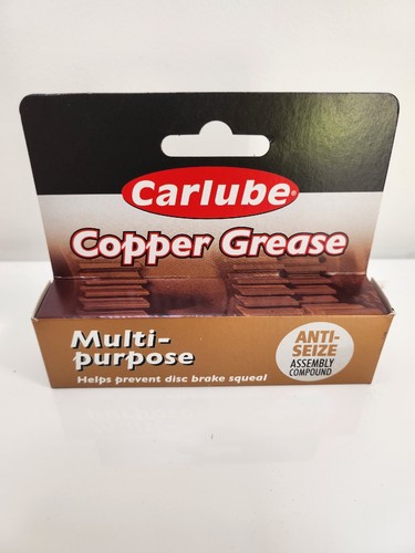 Carlube Copper Multi-Purpose Grease 20g.... ANTI Sieze Assembly ...