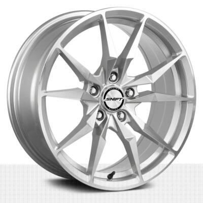 17 inch 17x7.5 Shift BLADE Silver wheels rims 5x4.5 5x114.3 +35 | eBay
