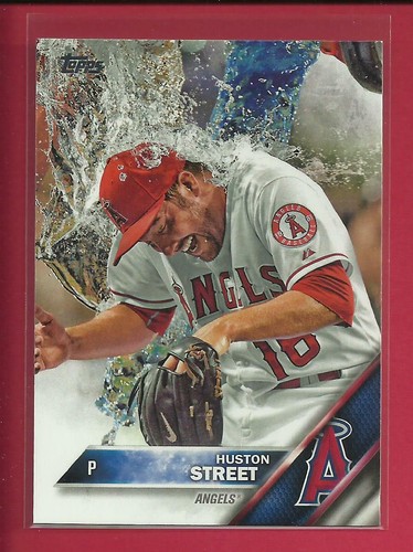 Huston Street 2016 Topps Series 1 Card # 239 Los Angeles Angels ...