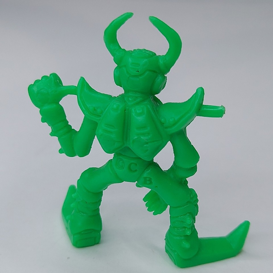 Mega Man Rockman 1.5" Boomer Kuwanger Green Rubber Keshi Mini Figure ...