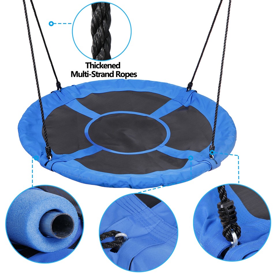 Saucer Tree Swing Set 48 inch Outdoor Tree Swing Set for Kids ...