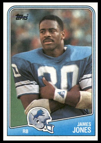 1988 Topps #375 James Jones Detroit Lions Football Card | eBay