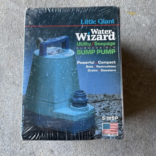 NEW Little Giant Water Wizard Submersible Pump 5-MSP | eBay