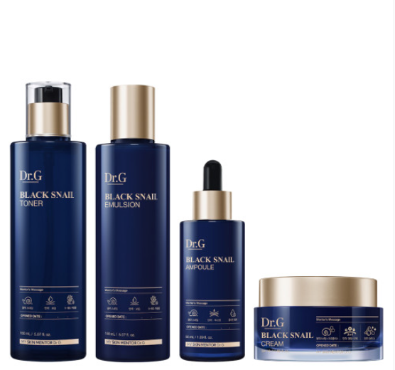 DrG Black Snail Prestige Set New Toner Emulsion Cream Ampoule Antiaging ...