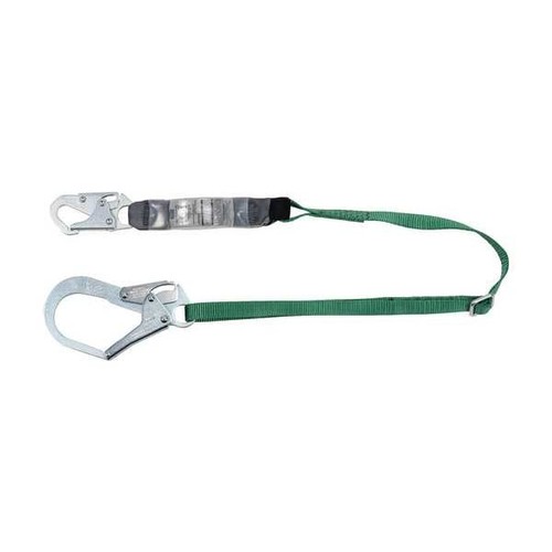 Msa Safety Shock-Absorbing Lanyard,Gray 10190398 Msa Safety 10190398 ...